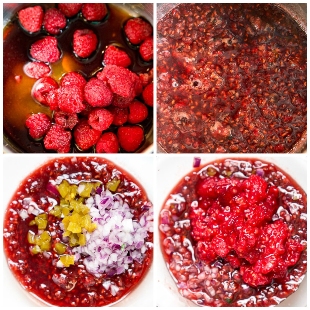 Grilled Chicken with Raspberry Balsamic Glaze - Delicious Meets Healthy