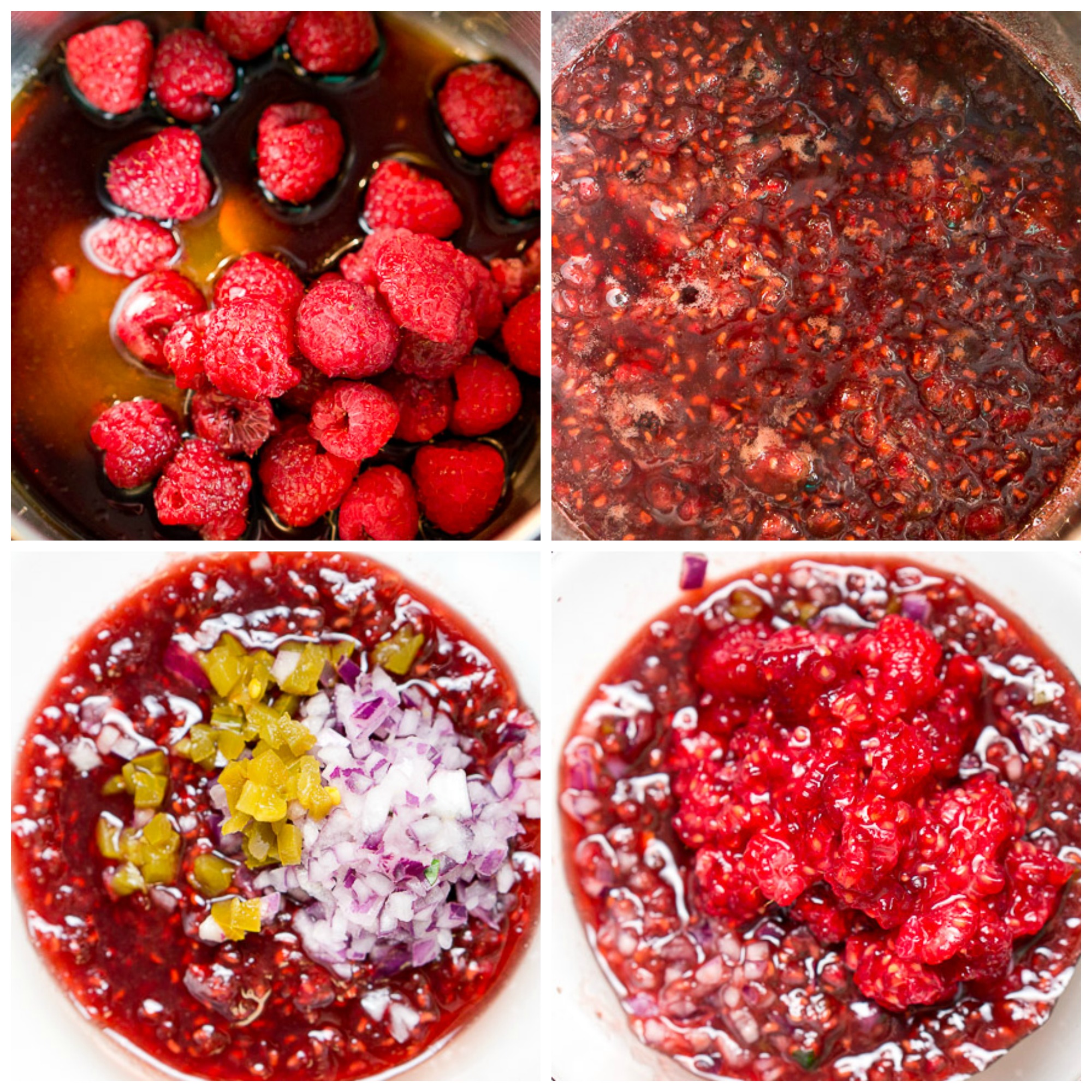 Grilled Chicken with Raspberry Balsamic Glaze - Delicious Meets Healthy