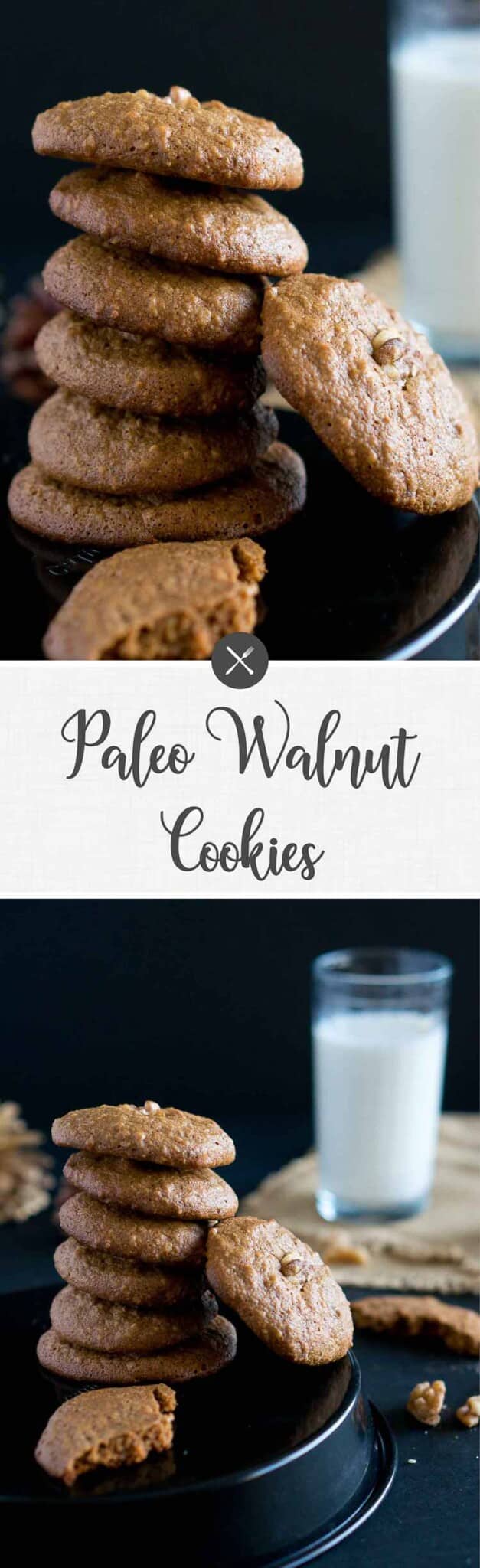 Paleo Walnut Cookies - Delicious Meets Healthy