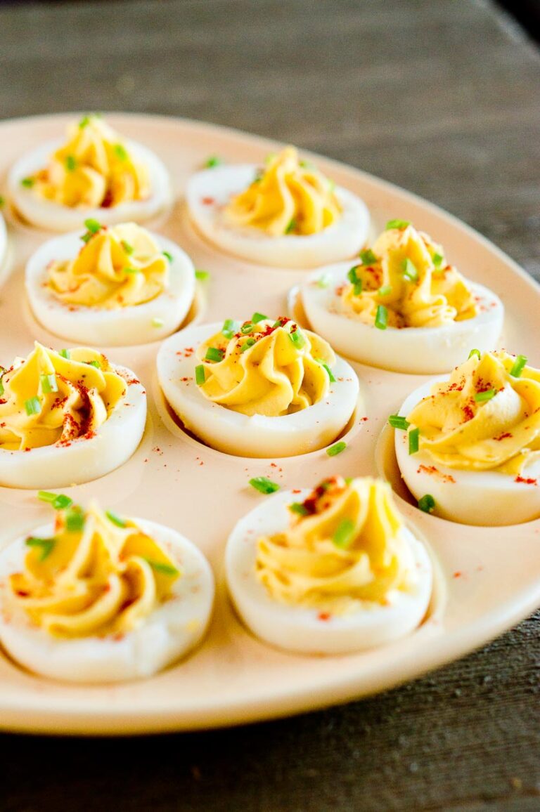 Deviled Eggs Recipe - Delicious Meets Healthy
