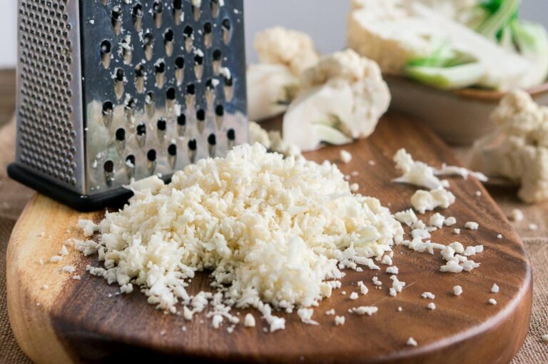 How to Make Cauliflower Rice - Delicious Meets Healthy