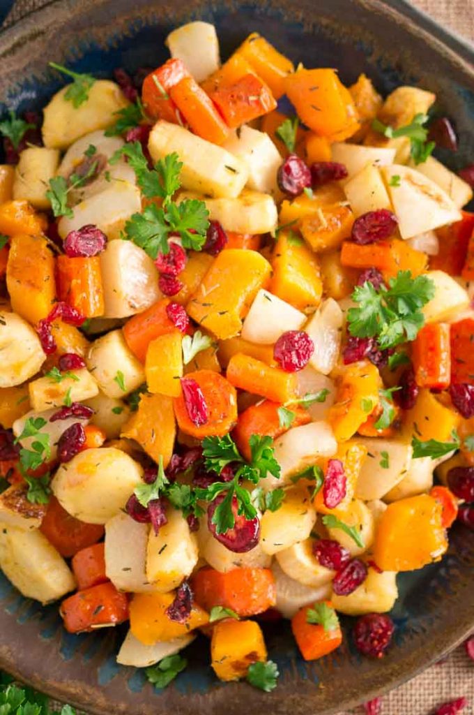 Roasted Root Vegetables - Delicious Meets Healthy