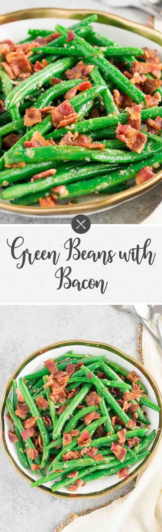 Green Beans with Bacon - Delicious Meets Healthy