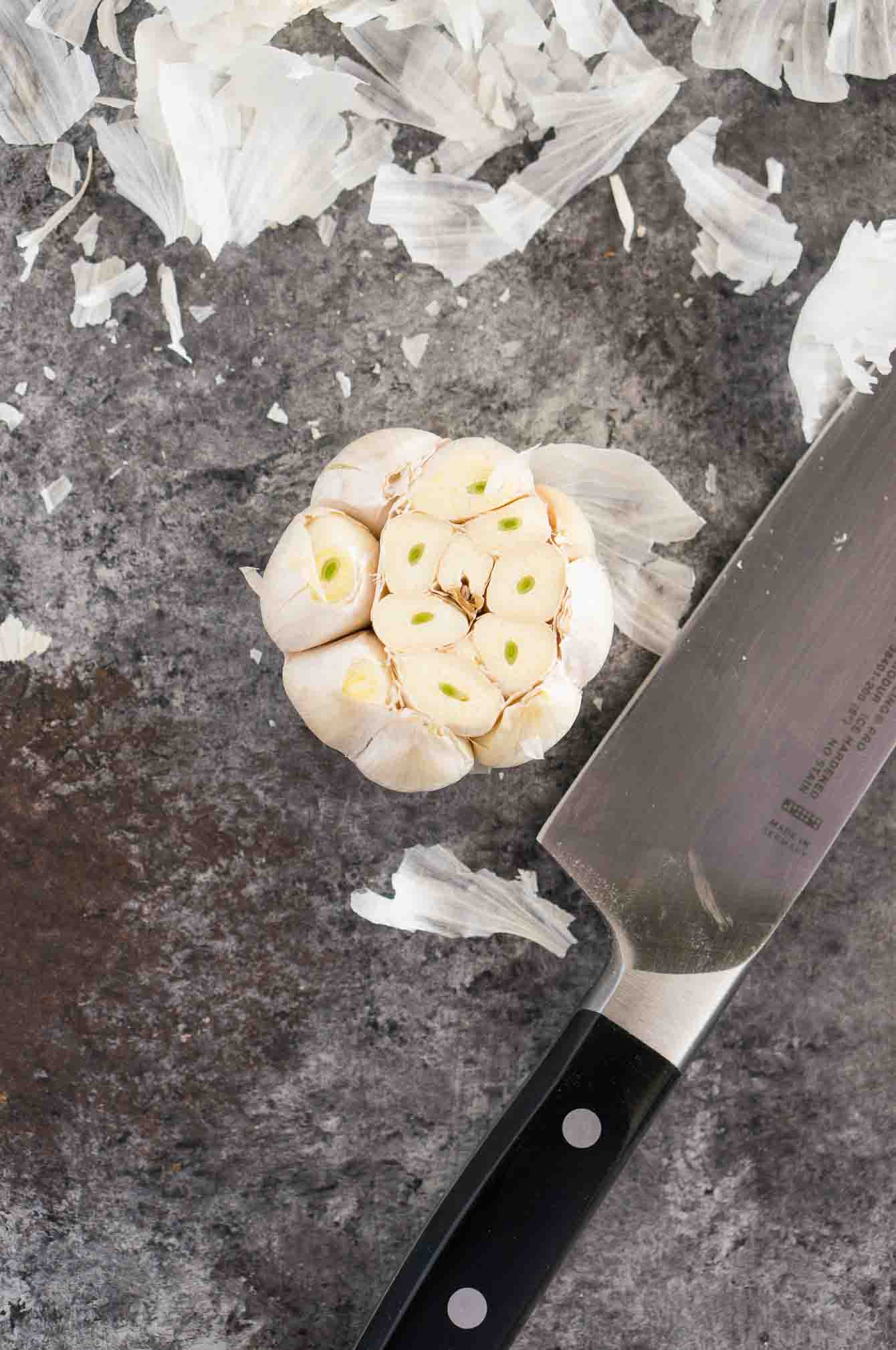 Roasted Garlic Recipe - How To Roast Garlic - Delicious Meets Healthy