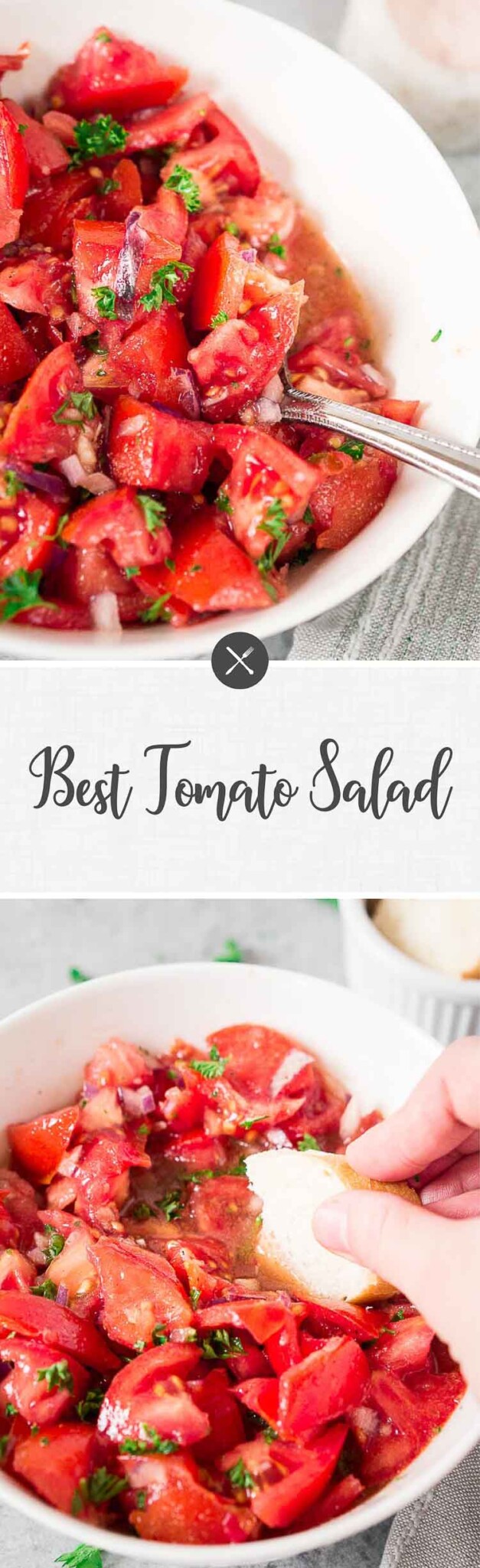 Tomato Salad Recipe - Delicious Meets Healthy