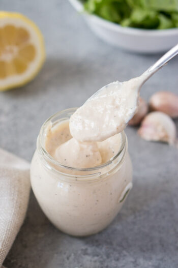 Homemade Caesar Dressing - Delicious Meets Healthy