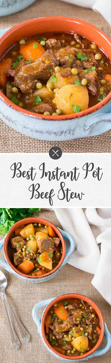 Instant Pot Beef Stew (Easy & Healthy) - Delicious Meets Healthy