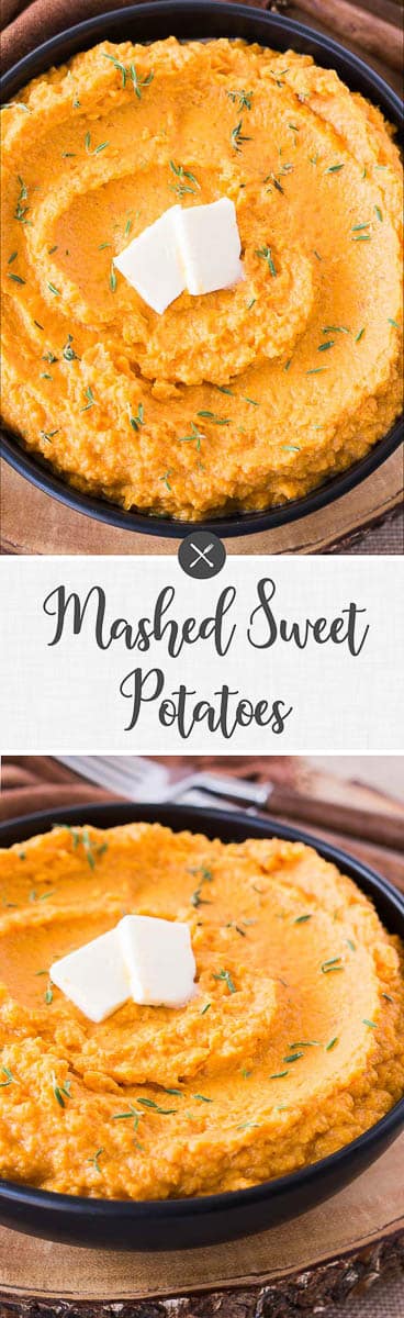 Mashed Sweet Potatoes - Delicious Meets Healthy