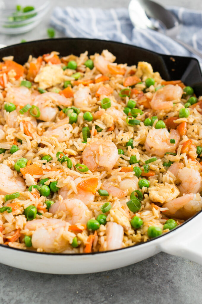 Shrimp Fried Rice (easy & quick) - Delicious Meets Healthy