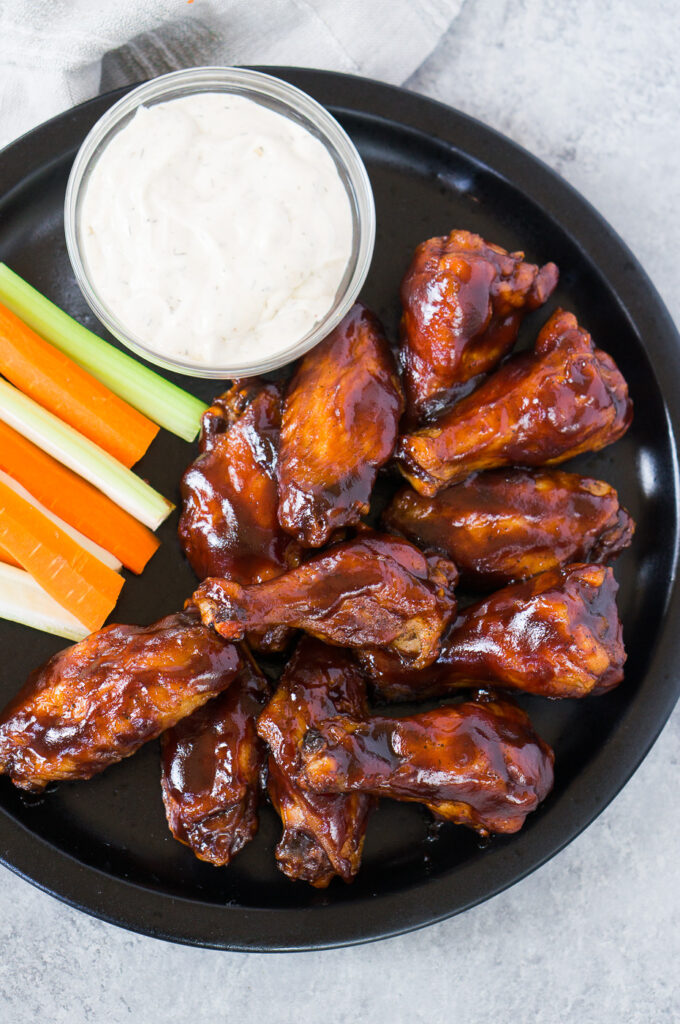 BBQ Chicken Wings Recipe - Delicious Meets Healthy