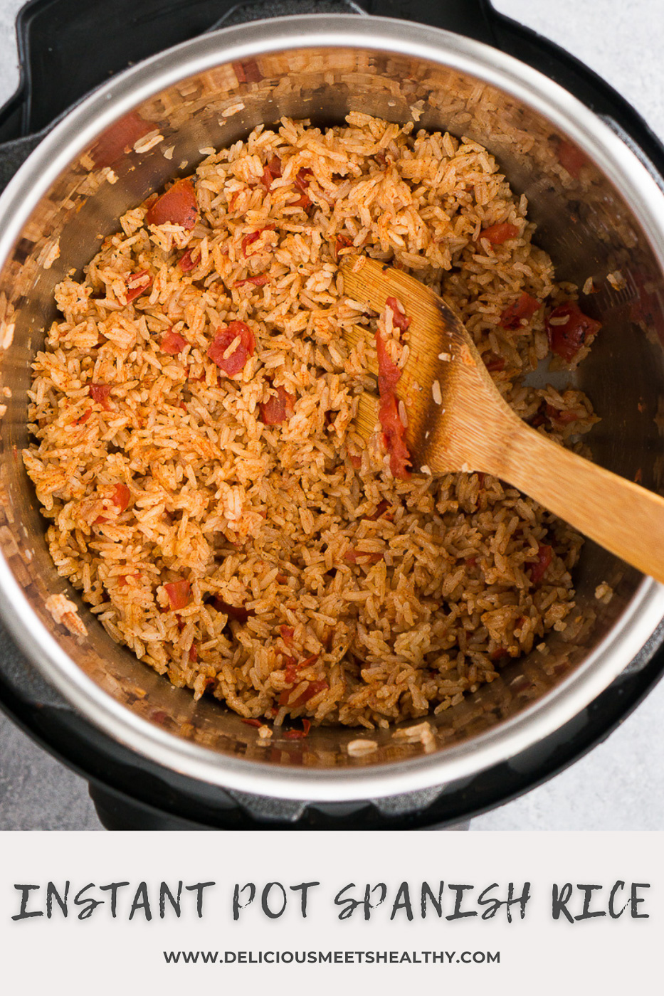 Instant Pot Spanish Rice - Delicious Meets Healthy