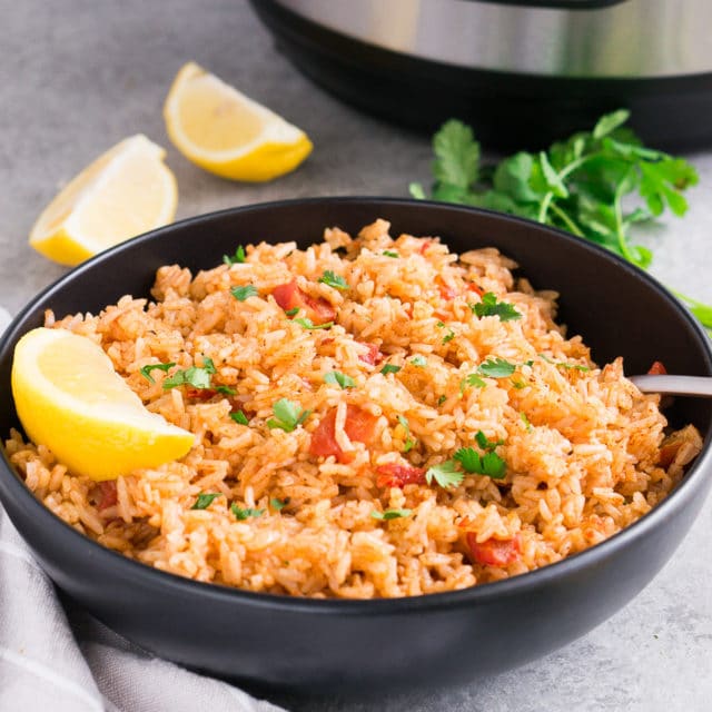 Instant Pot Spanish Rice - Delicious Meets Healthy