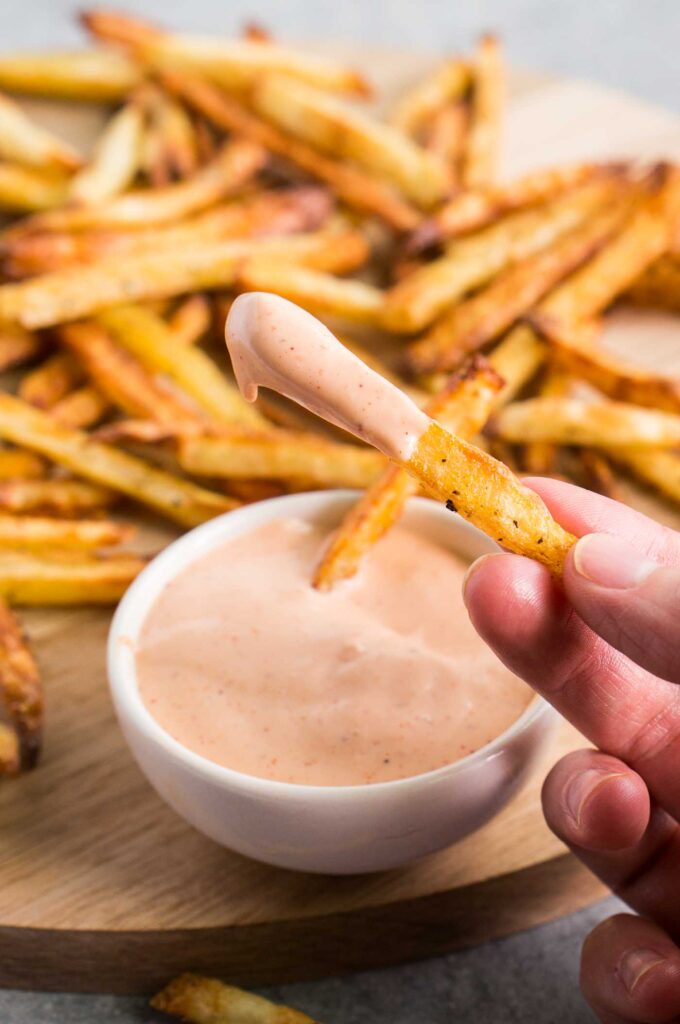 Homemade French Fries (Crispy and Healthy) - Delicious Meets Healthy