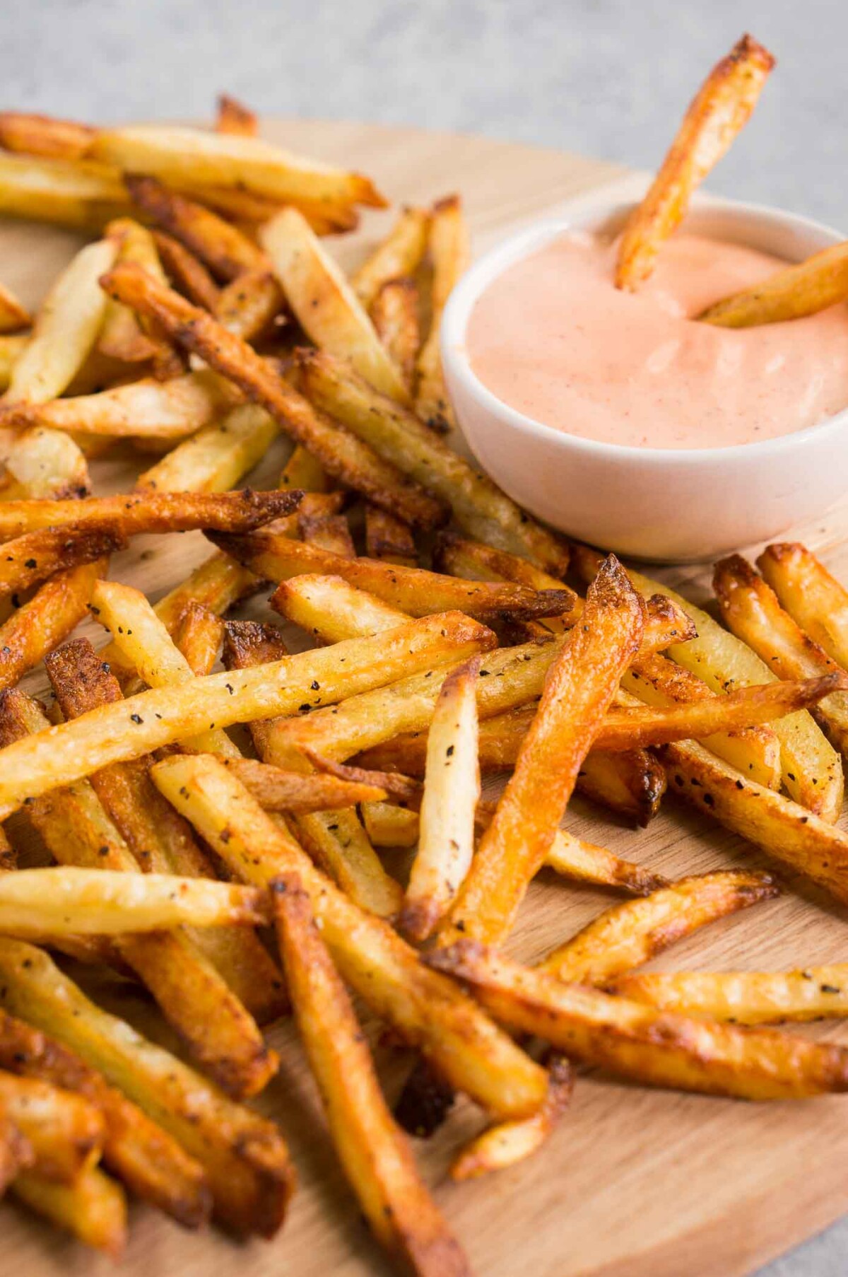 Homemade French Fries (Crispy and Healthy) - Delicious Meets Healthy