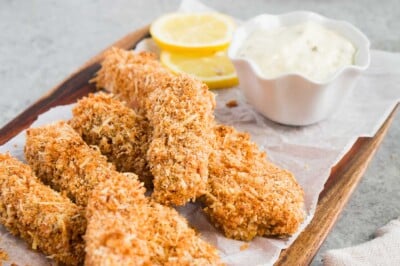 Baked Crispy Fish Sticks (Quick & Easy) - Delicious Meets Healthy