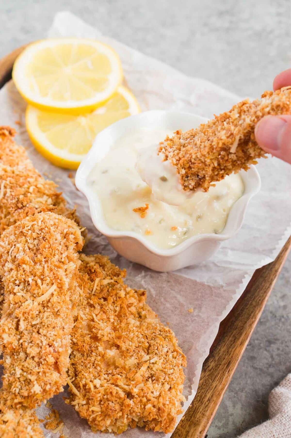 Baked Crispy Fish Sticks (Quick & Easy) - Delicious Meets Healthy