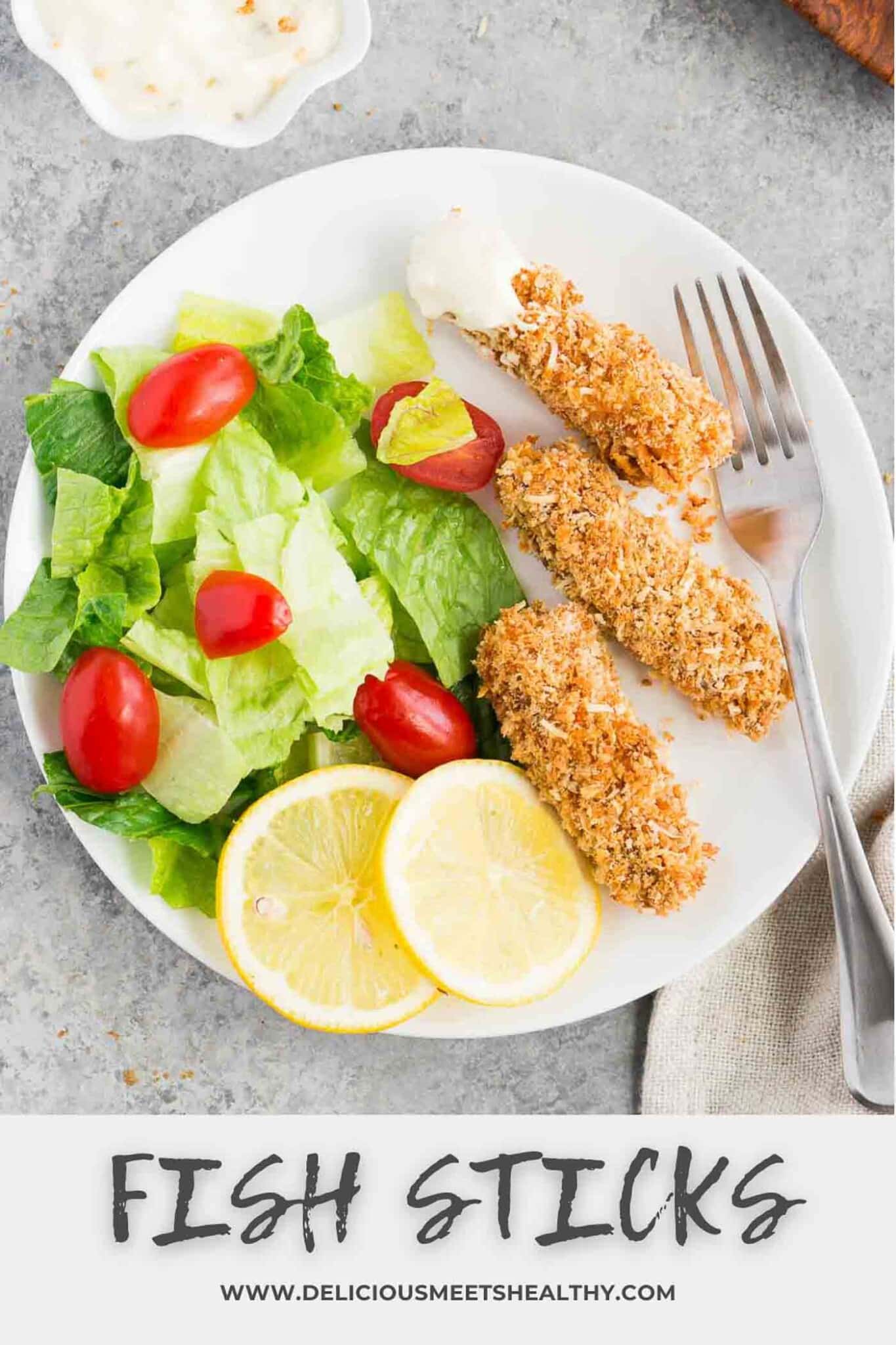 Baked Crispy Fish Sticks (Quick & Easy) - Delicious Meets Healthy