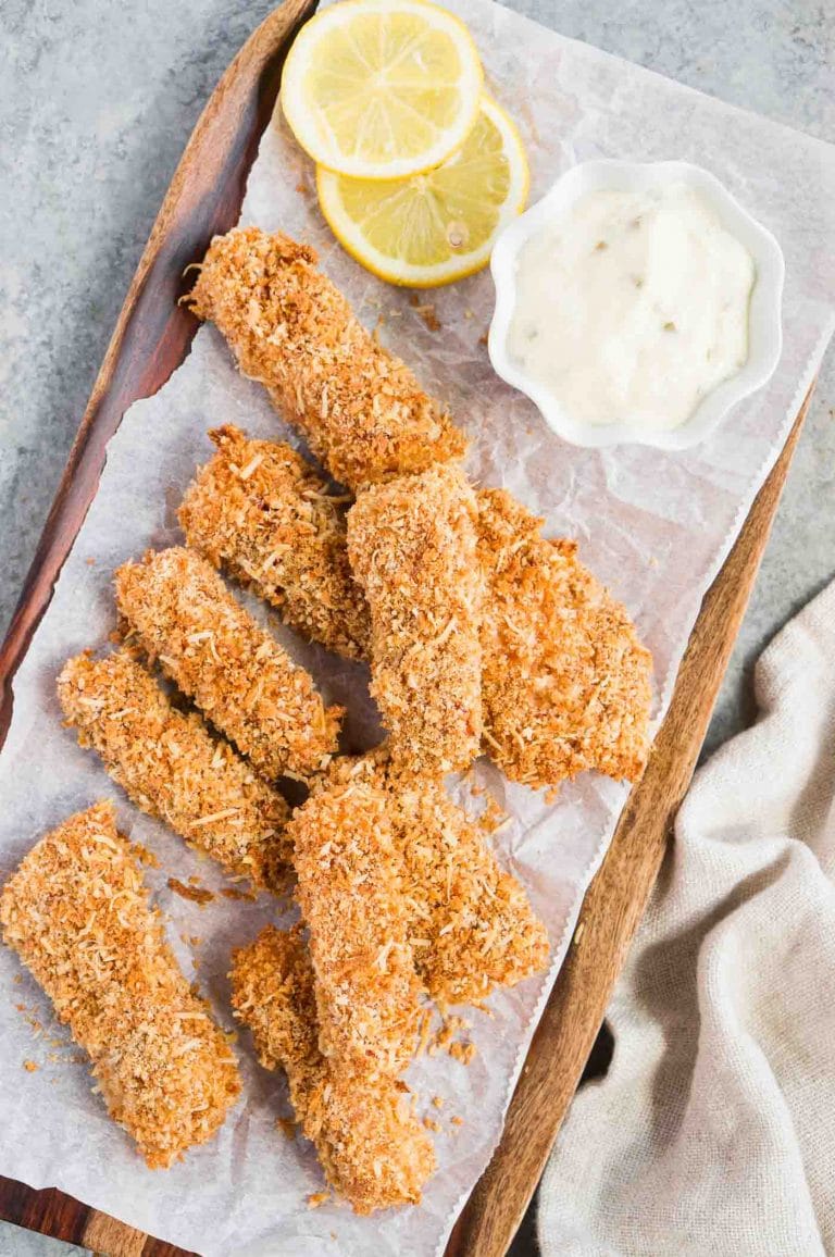 Baked Crispy Fish Sticks (Quick & Easy) - Delicious Meets Healthy