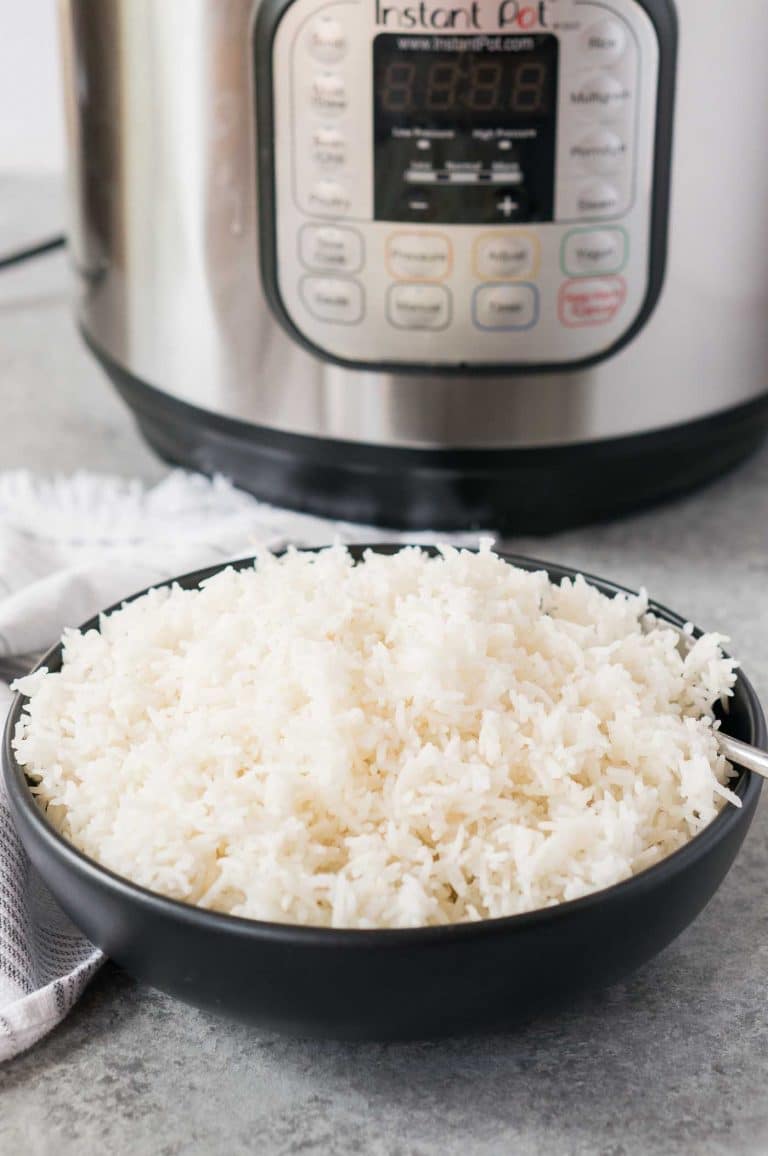 Instant Pot Rice (Easy & Quick) - Delicious Meets Healthy