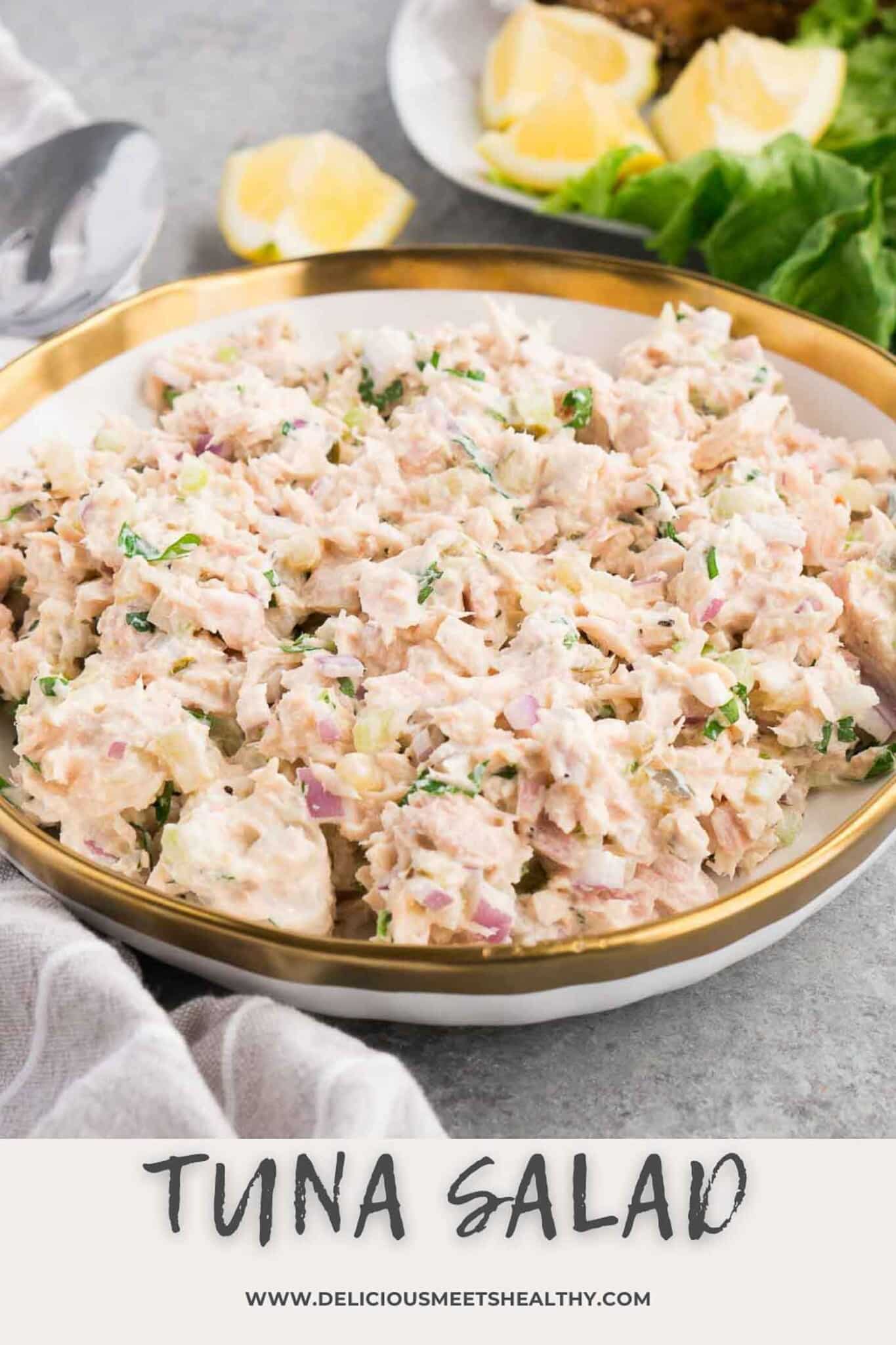 Tuna Salad Sandwich (Quick & Easy Lunch) - Delicious Meets Healthy