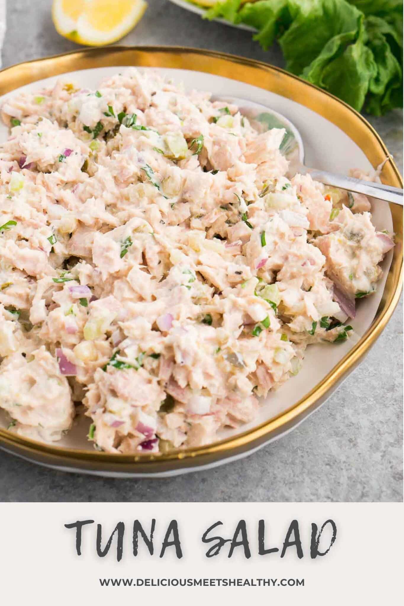 Tuna Salad Sandwich (Quick & Easy Lunch) - Delicious Meets Healthy