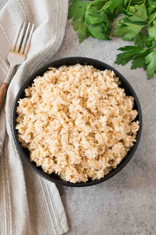 Instant Pot Brown Rice (Perfect Every Time) - Delicious Meets Healthy