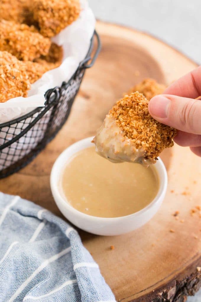 Homemade Chicken Nuggets (Baked & Healthy) - Delicious Meets Healthy