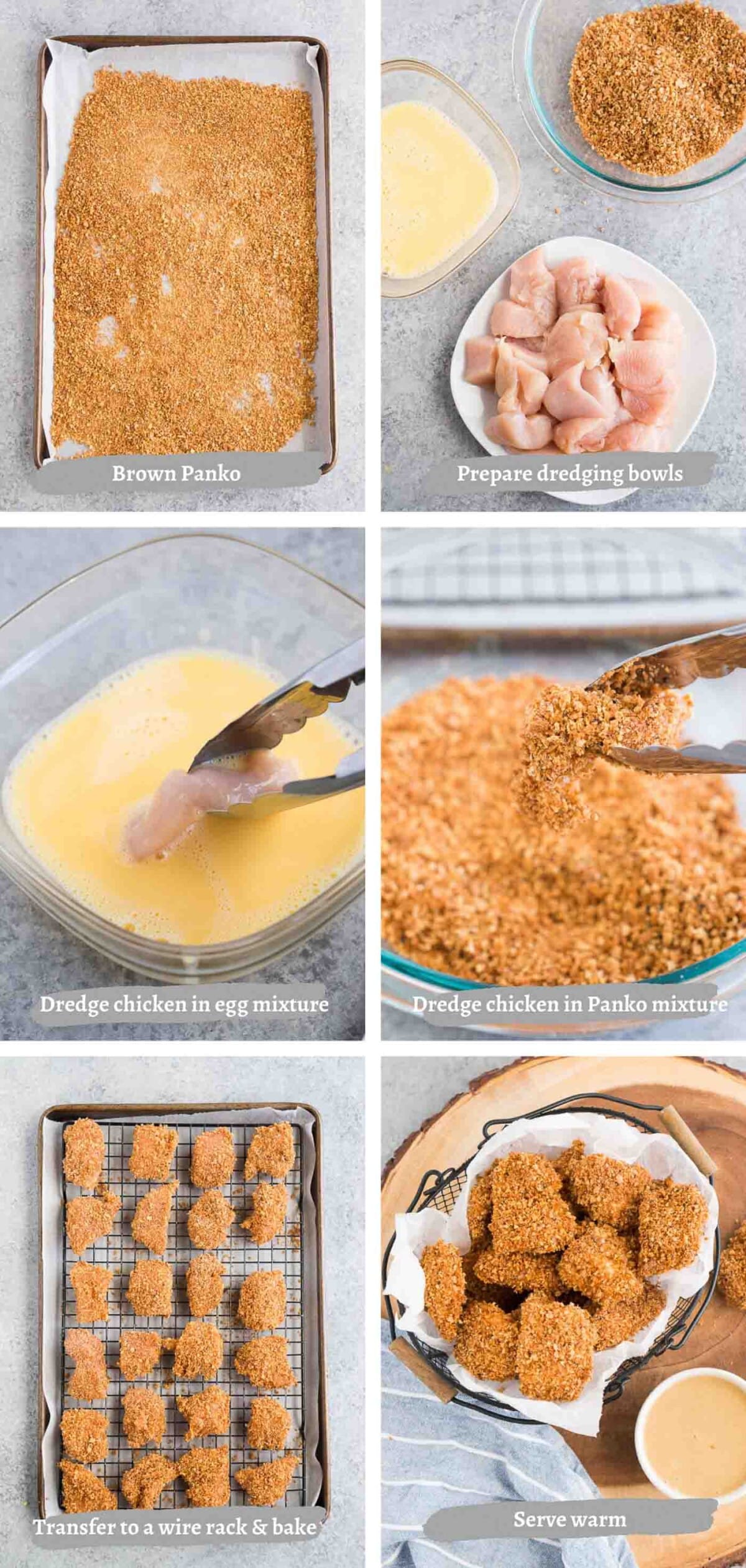 Homemade Chicken Nuggets (Baked & Healthy) - Delicious Meets Healthy