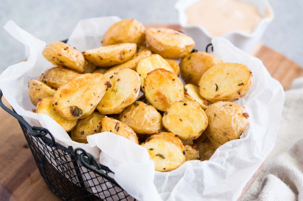 Roasted Baby Potatoes - Delicious Meets Healthy