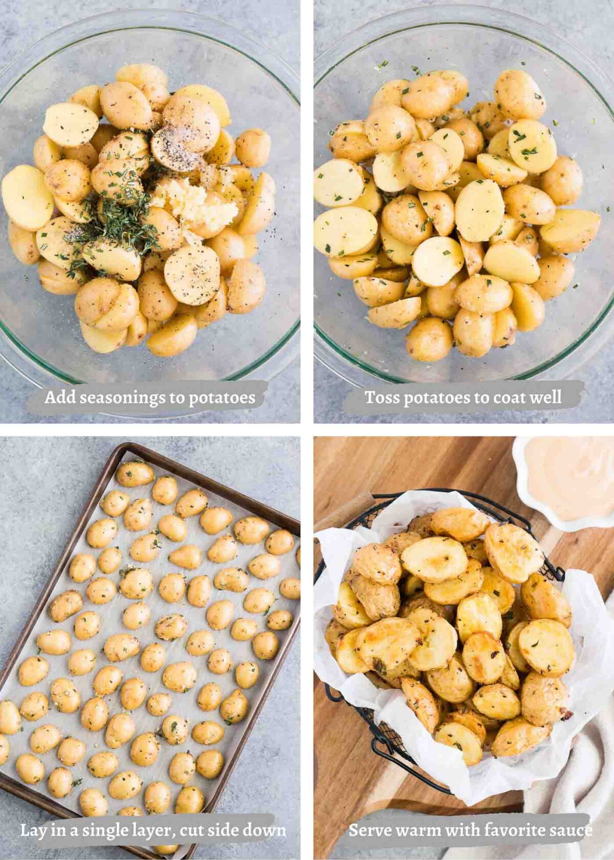 Roasted Baby Potatoes - Delicious Meets Healthy