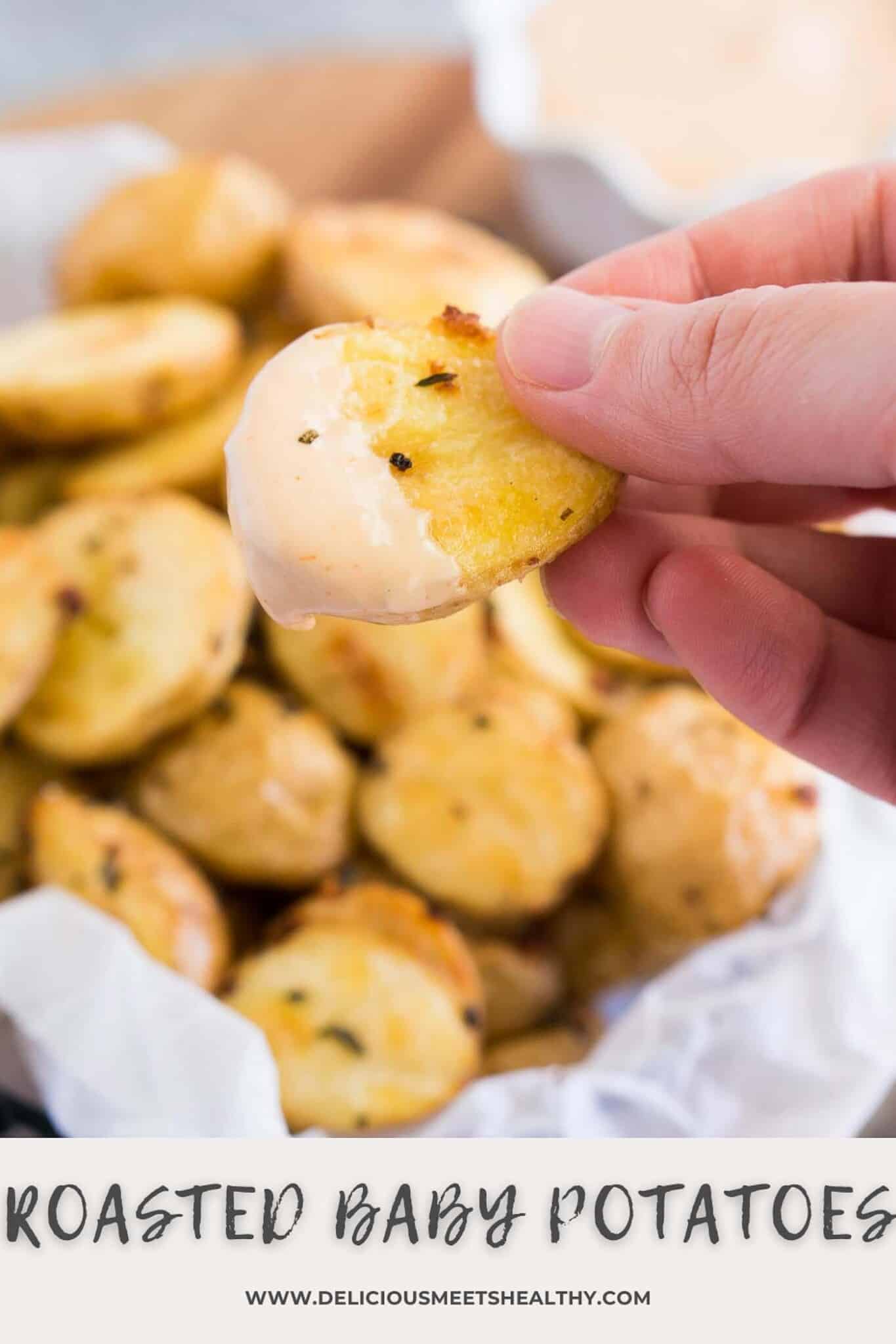 Roasted Baby Potatoes - Delicious Meets Healthy