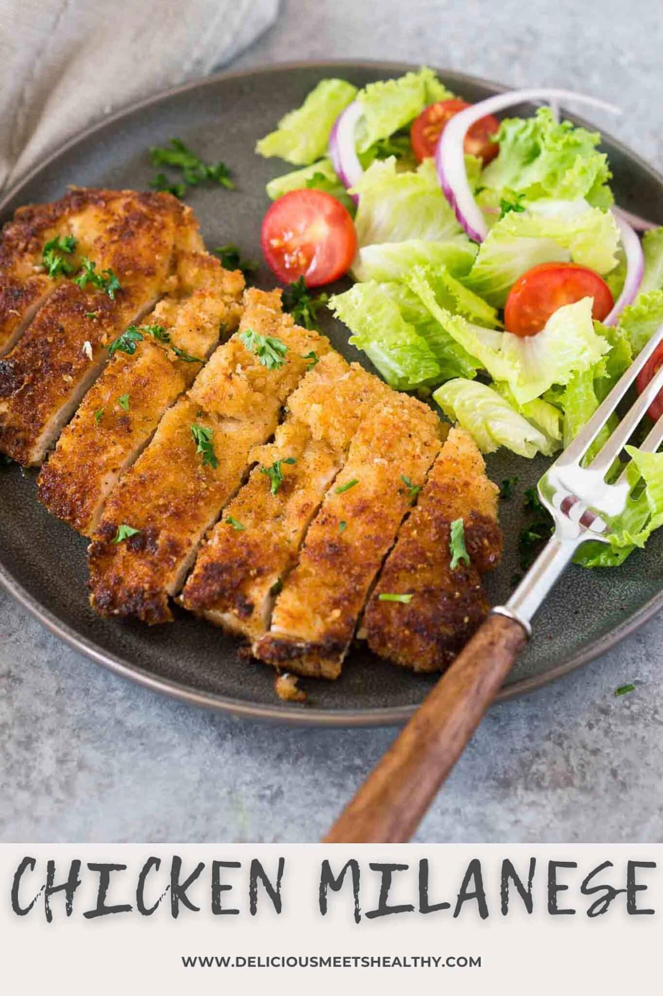 Chicken Milanese - Delicious Meets Healthy