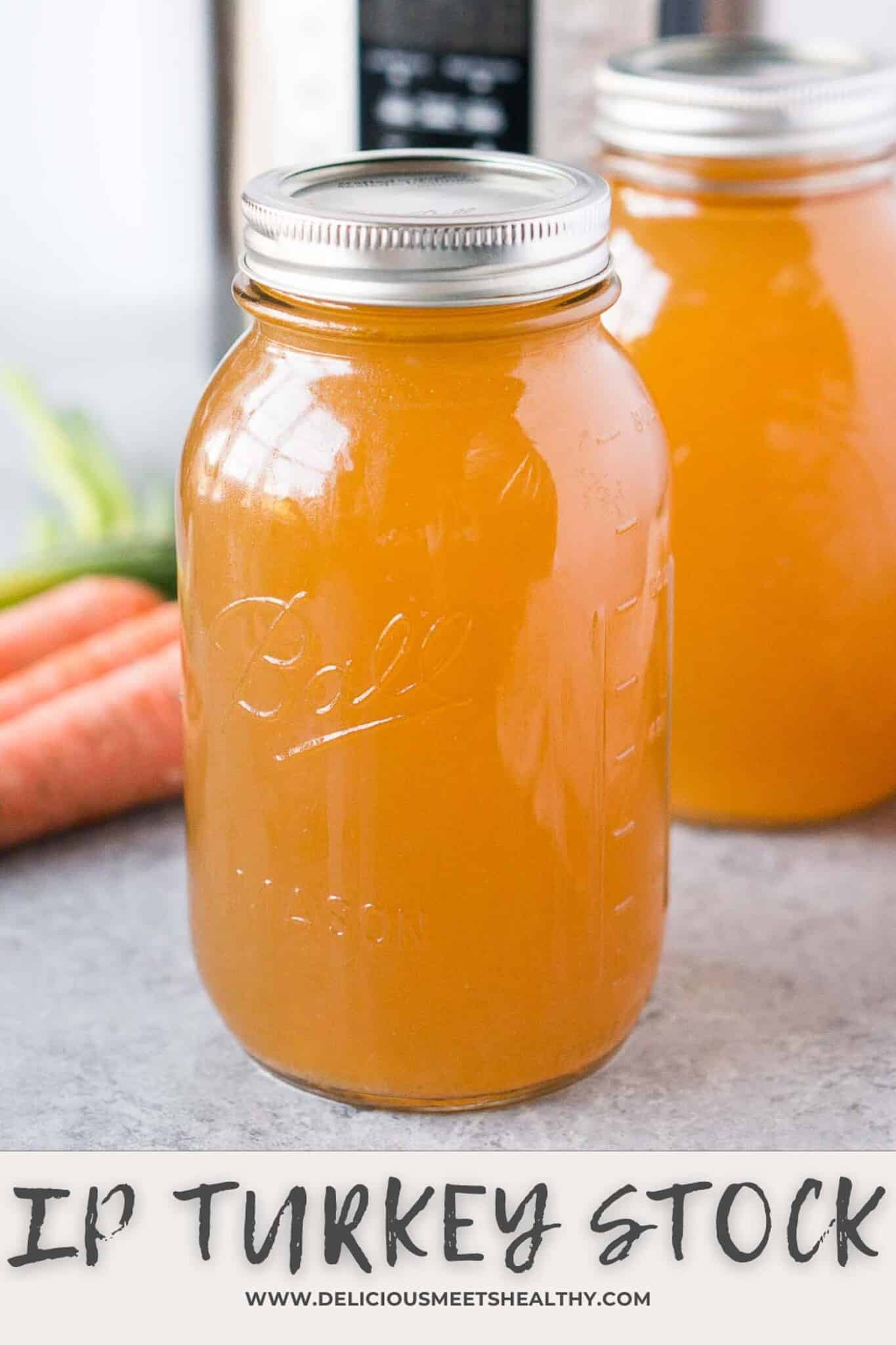 Turkey Stock (Easy & Quick) - Delicious Meets Healthy