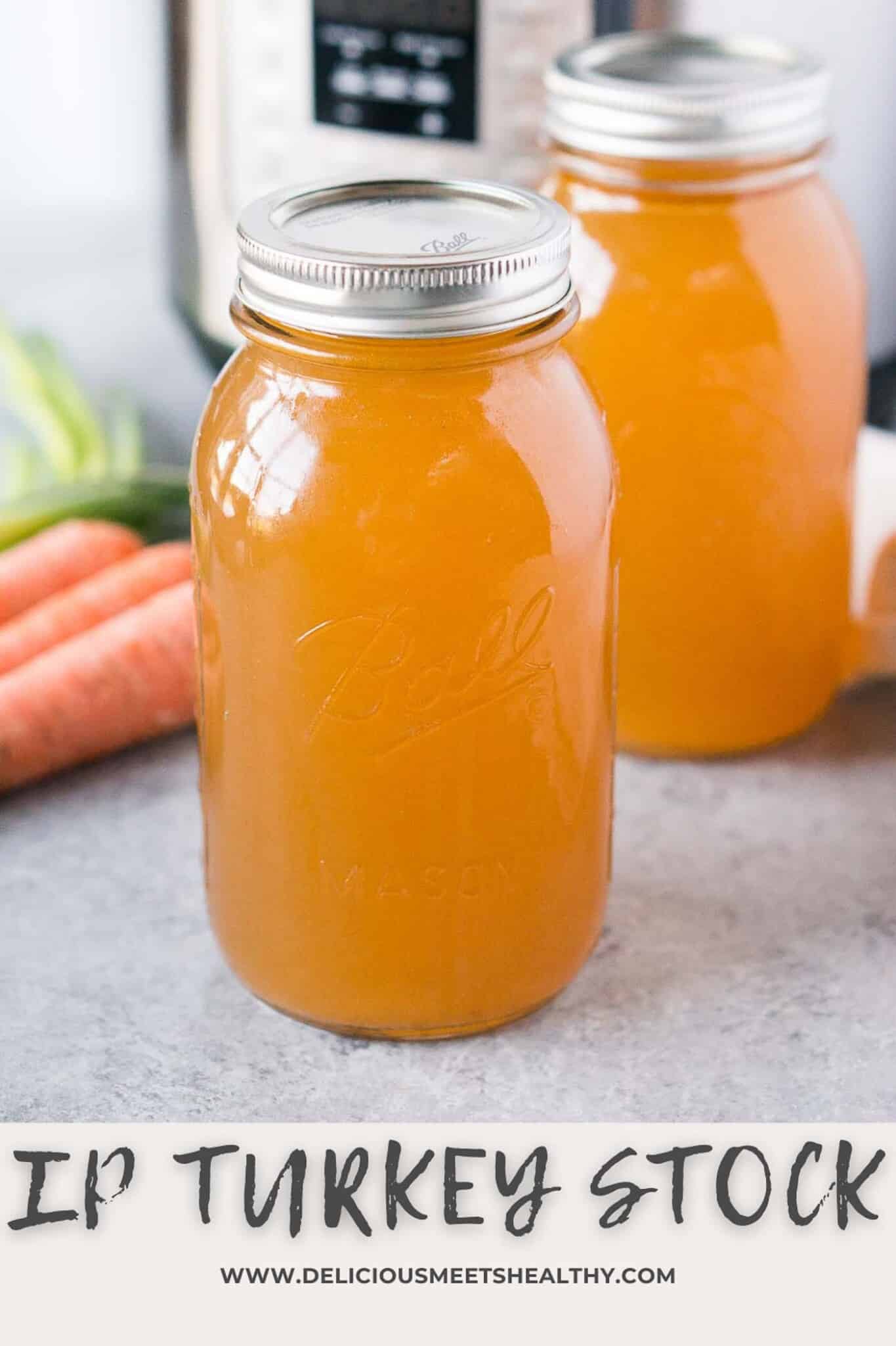 Turkey Stock (Easy & Quick) - Delicious Meets Healthy