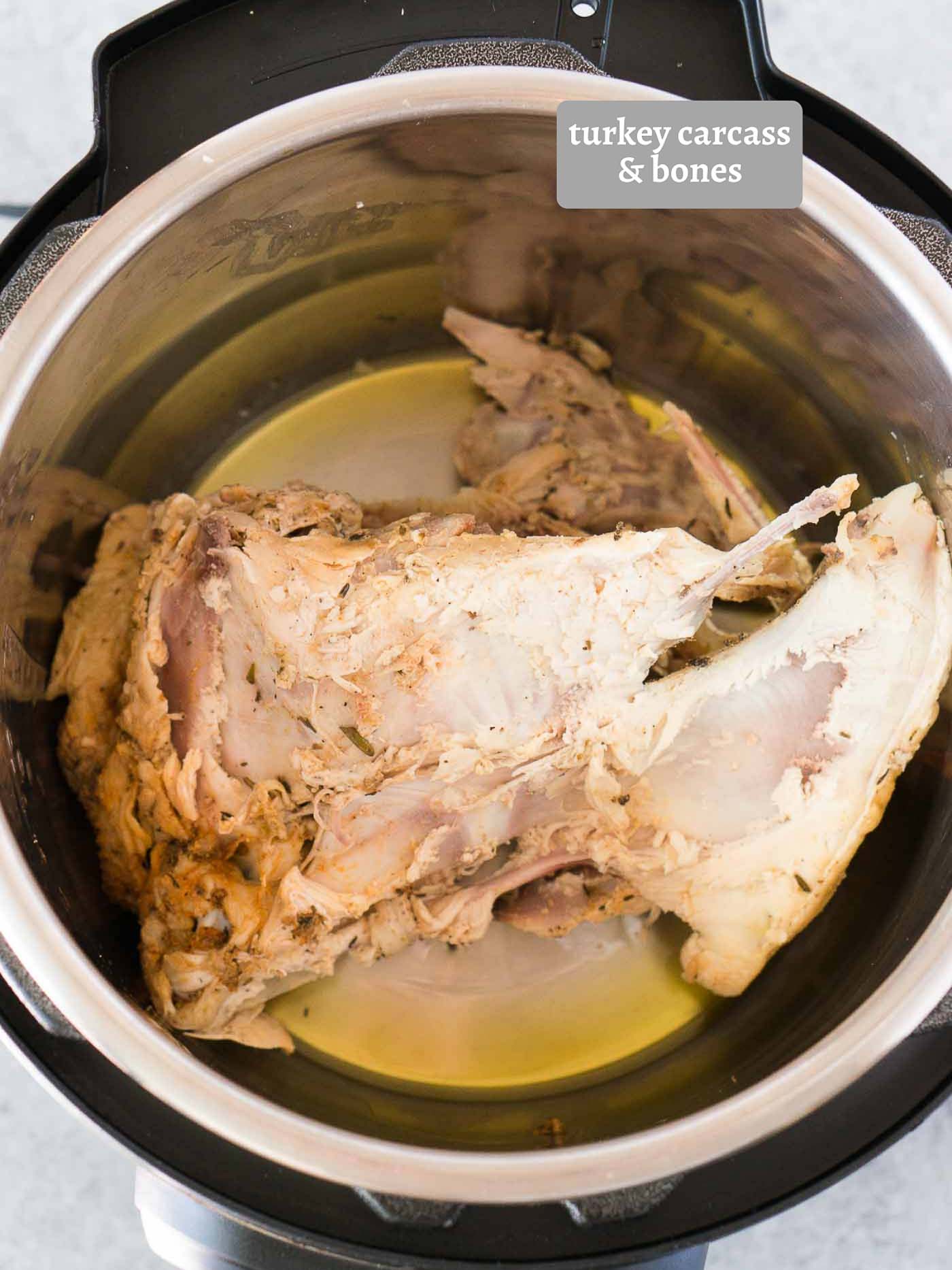 Turkey Stock (Easy & Quick) - Delicious Meets Healthy