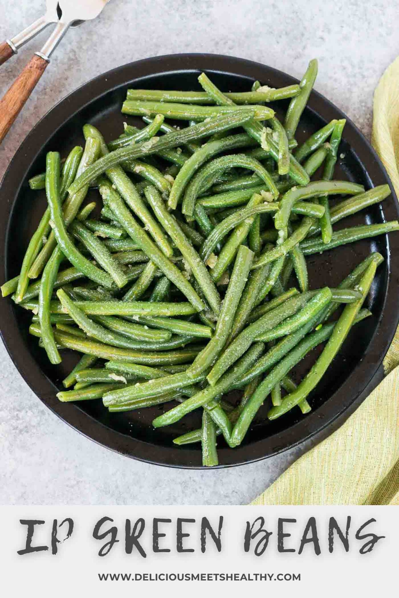 Instant Pot Green Beans (Easy & Healthy Side) - Delicious Meets Healthy