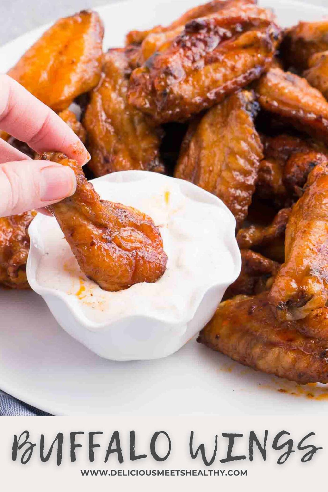 Buffalo Chicken Wings - Delicious Meets Healthy