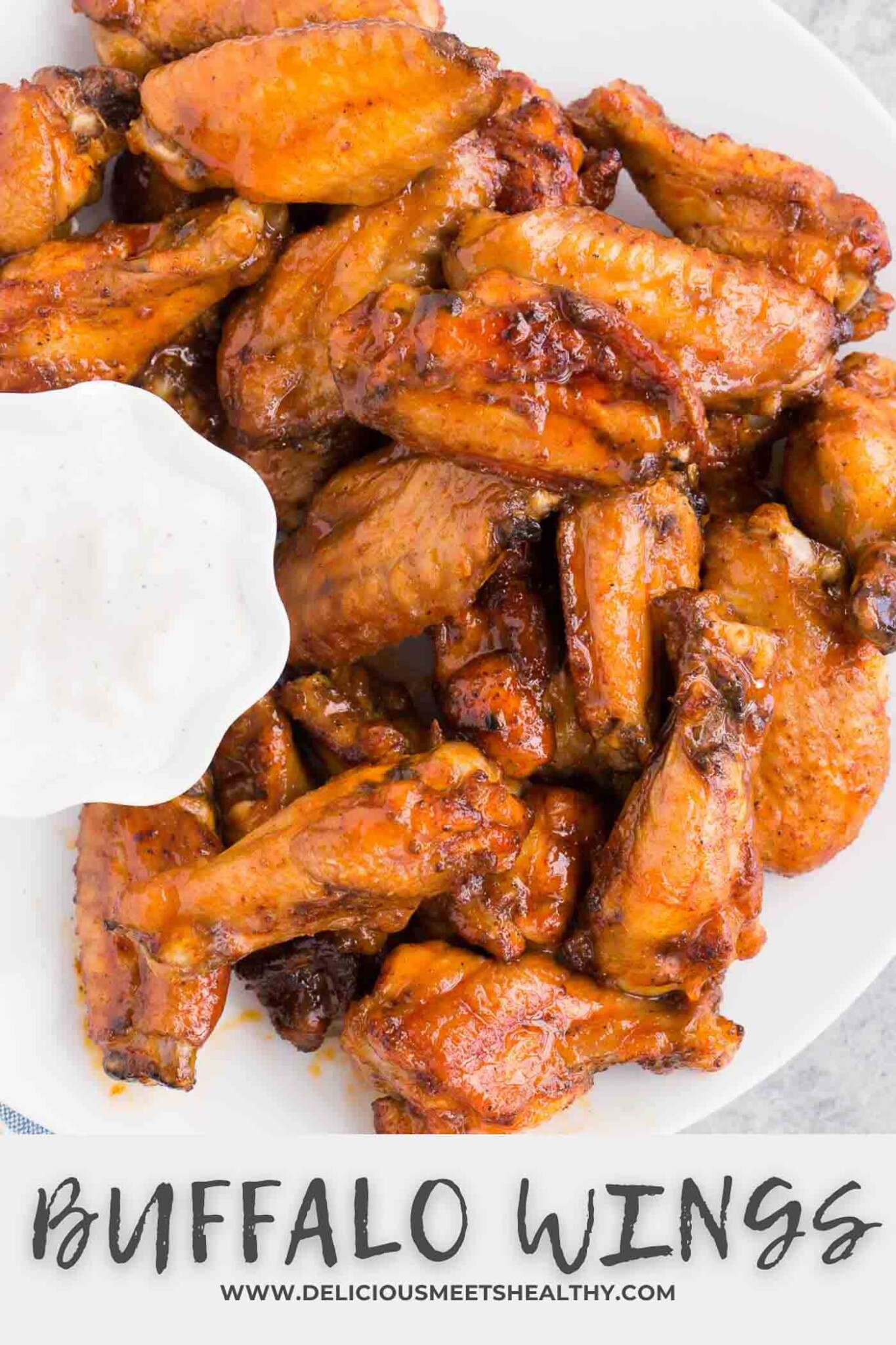 Buffalo Chicken Wings - Delicious Meets Healthy