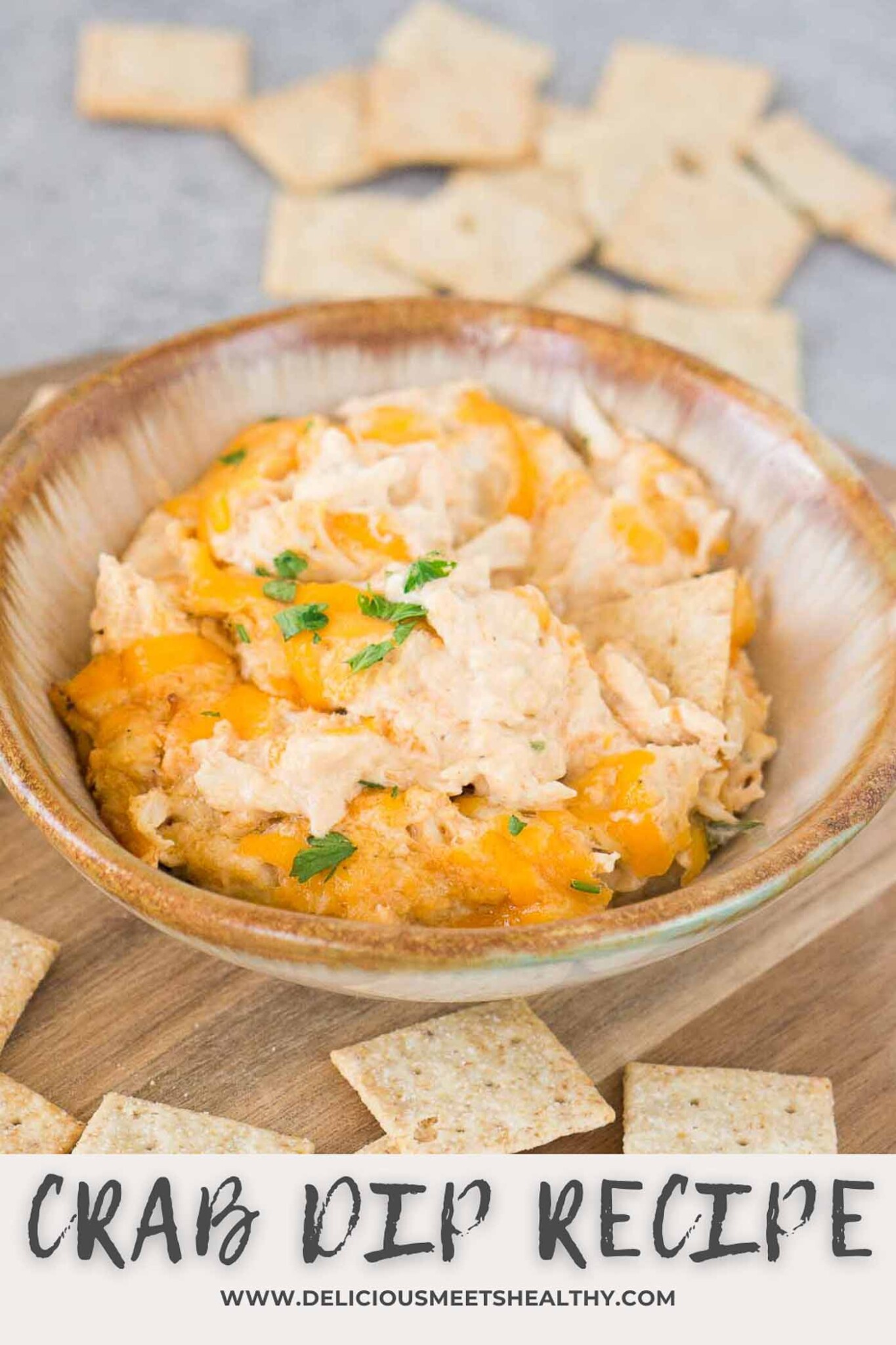 Crab Dip Recipe - Delicious Meets Healthy