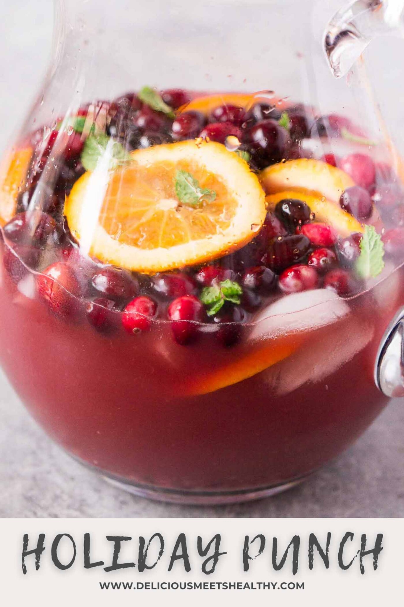 Holiday Punch - Delicious Meets Healthy