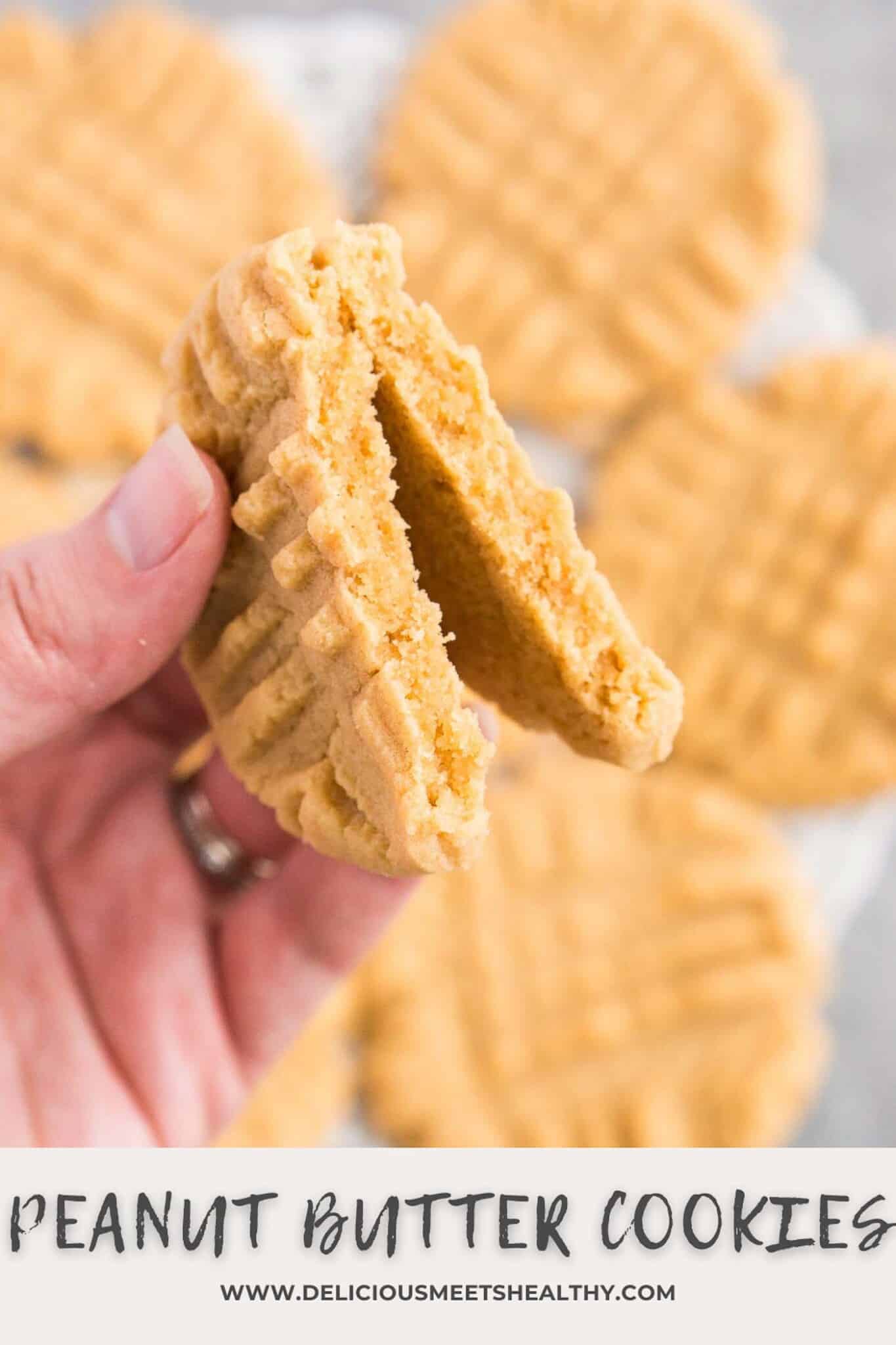 Peanut Butter Cookies - Delicious Meets Healthy