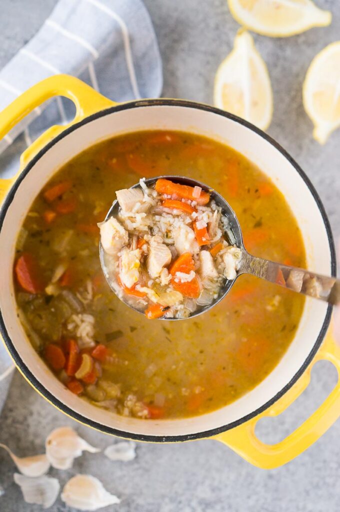 Turkey Rice Soup - Delicious Meets Healthy