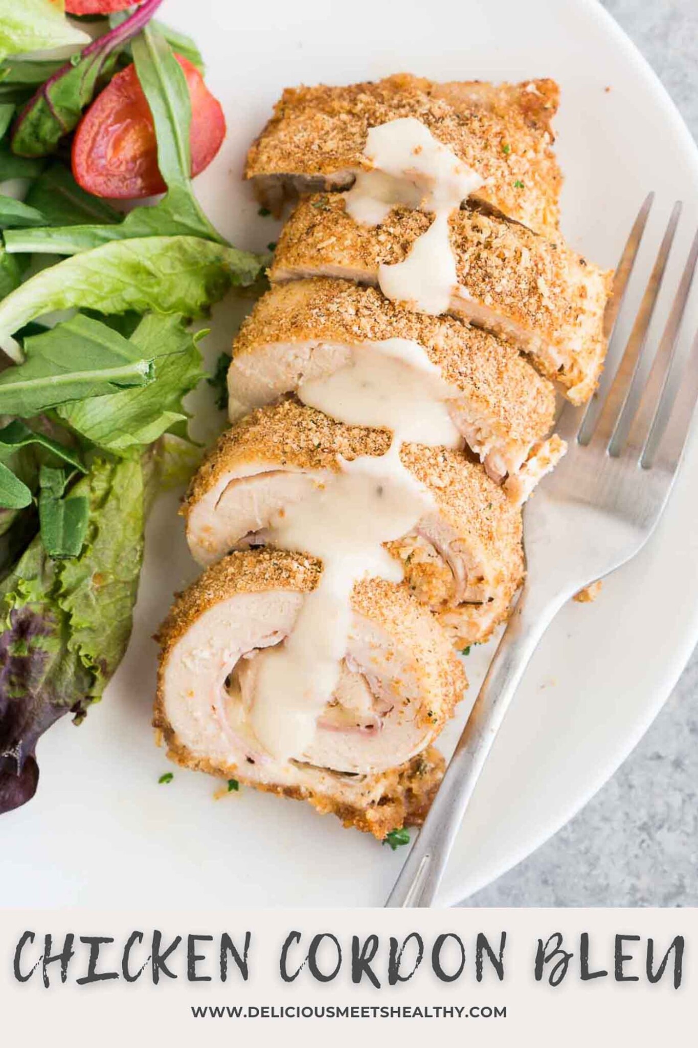 Chicken Cordon Bleu - Delicious Meets Healthy