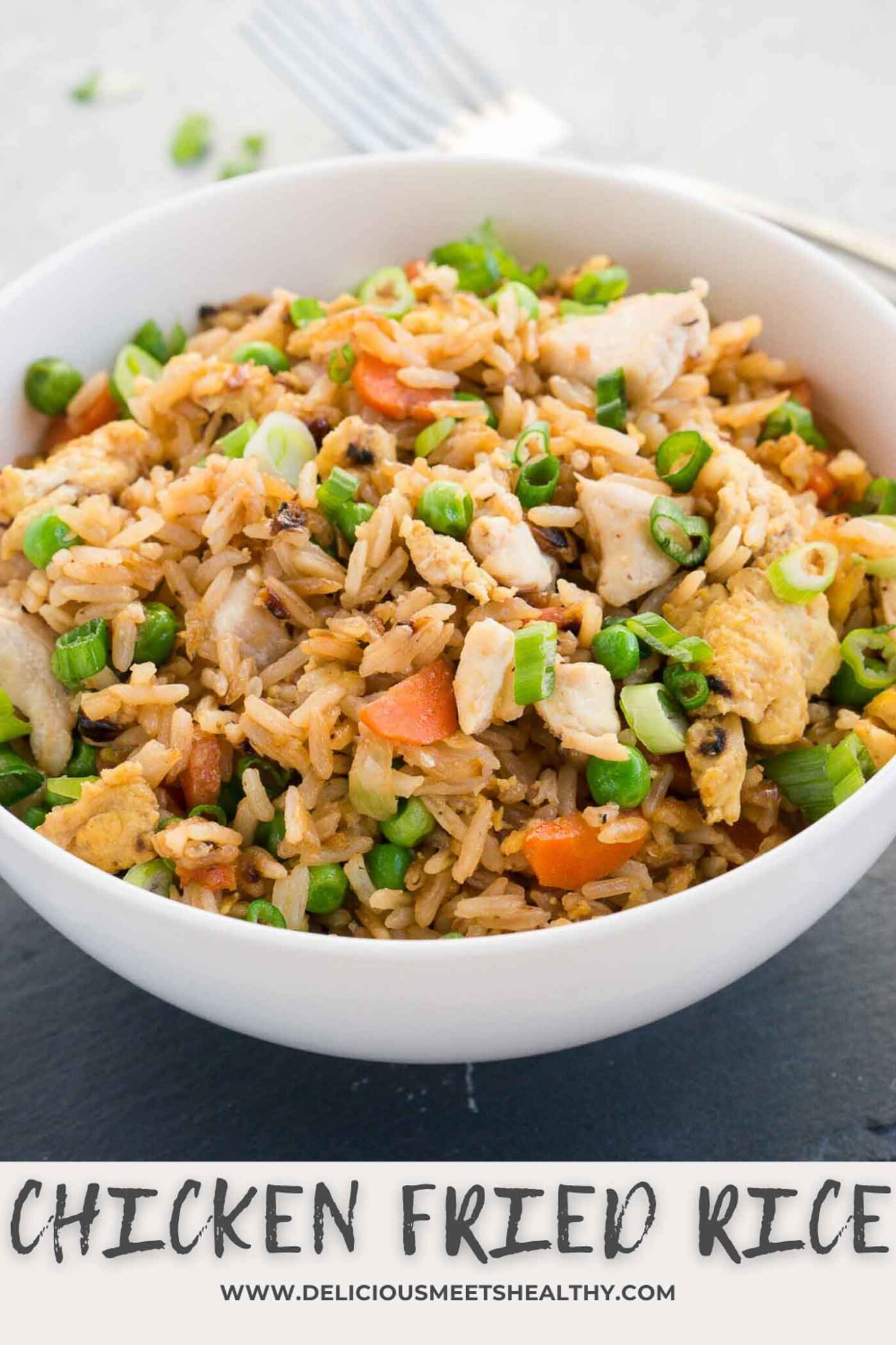 Best Chicken Fried Rice (Only 20 Minutes) - Delicious Meets Healthy