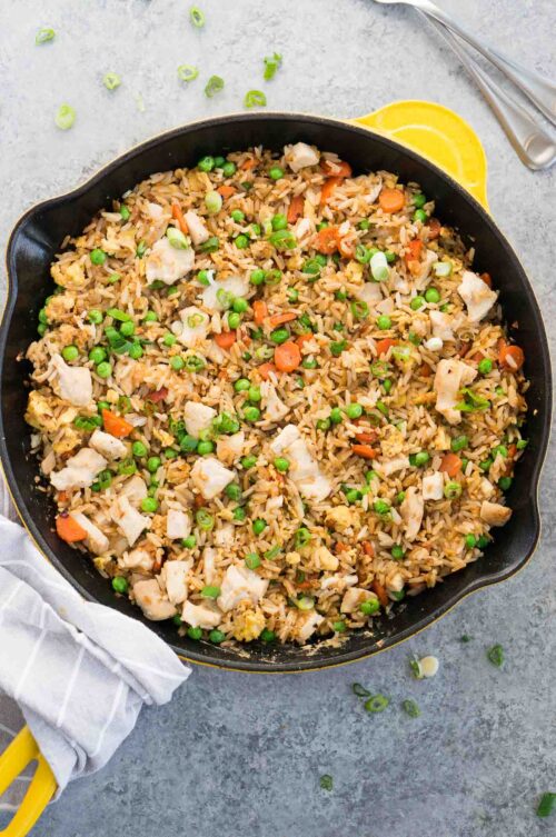 Best Chicken Fried Rice (Only 20 Minutes) - Delicious Meets Healthy