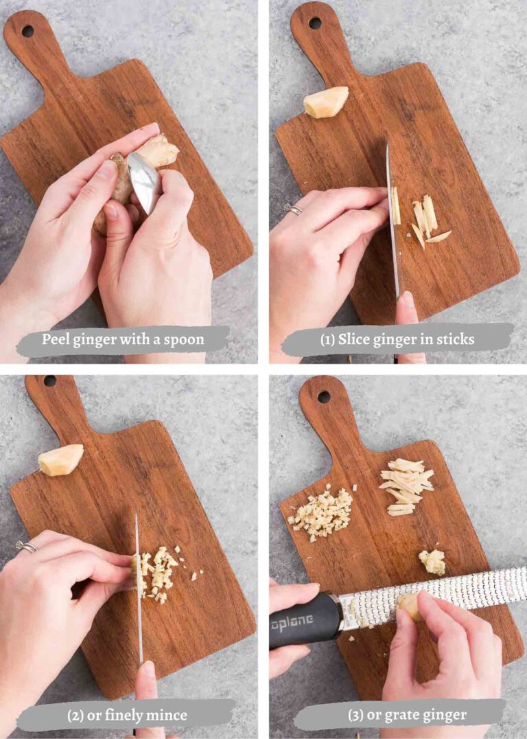 How to Mince Ginger - Delicious Meets Healthy