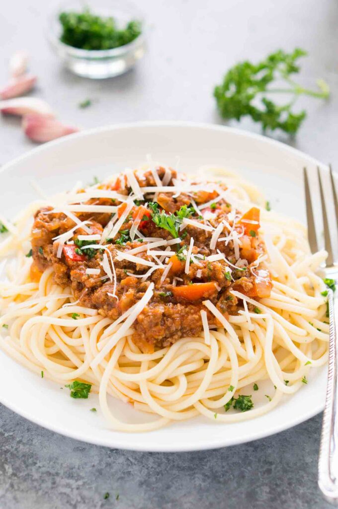 Instant Pot Bolognese Sauce - Delicious Meets Healthy