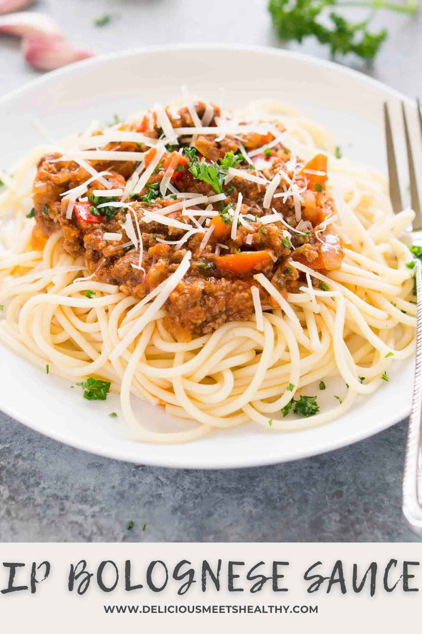 Instant Pot Bolognese Sauce - Delicious Meets Healthy