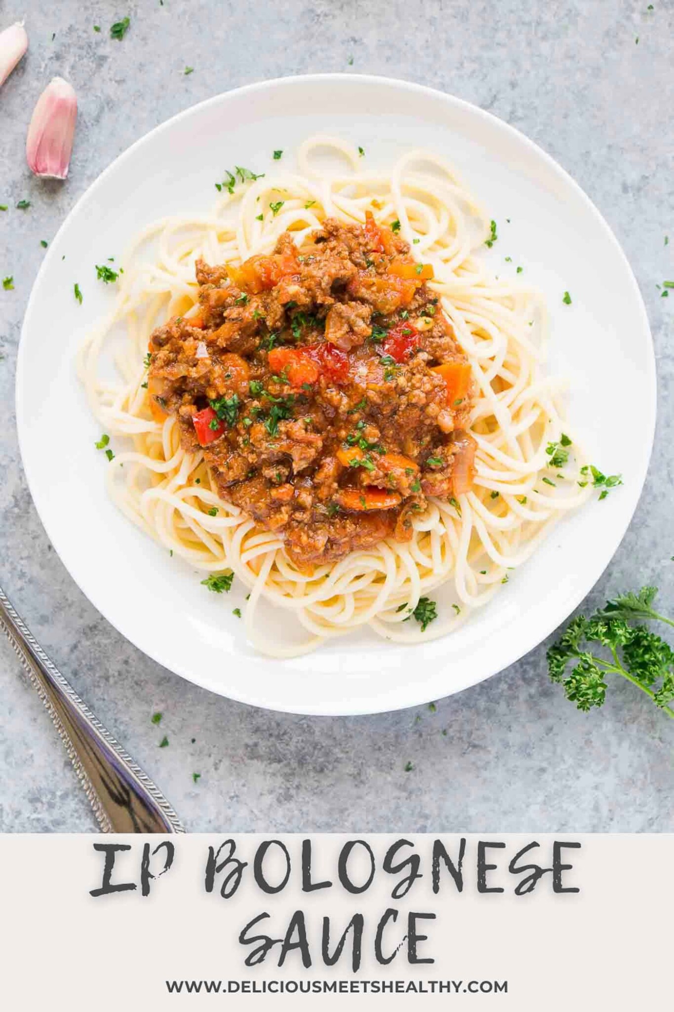 Instant Pot Bolognese Sauce - Delicious Meets Healthy