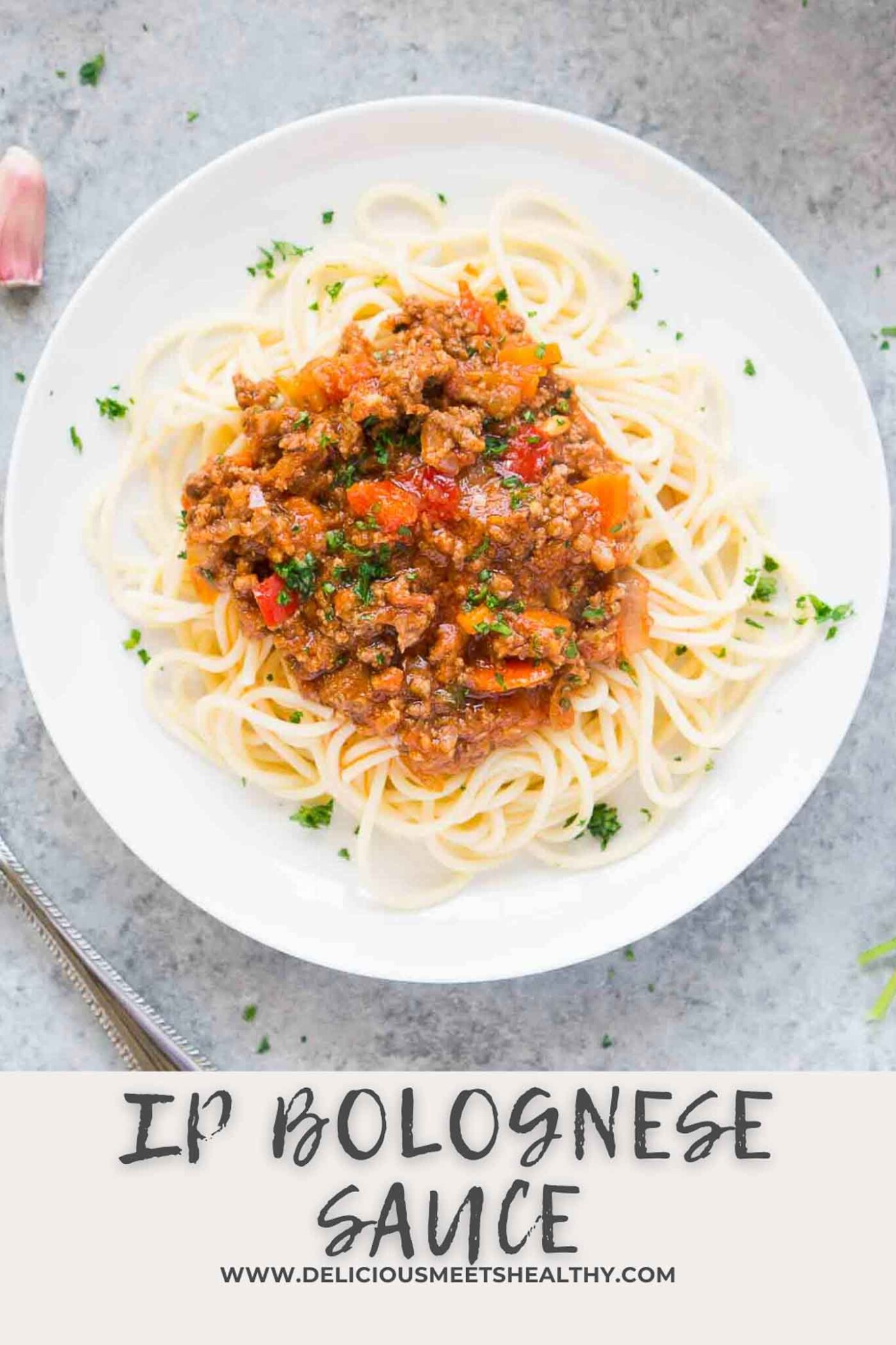 Instant Pot Bolognese Sauce - Delicious Meets Healthy